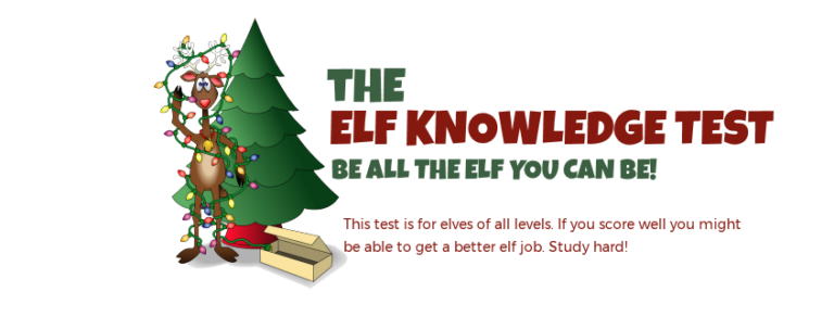 Elf Test | SantaTrackers.net